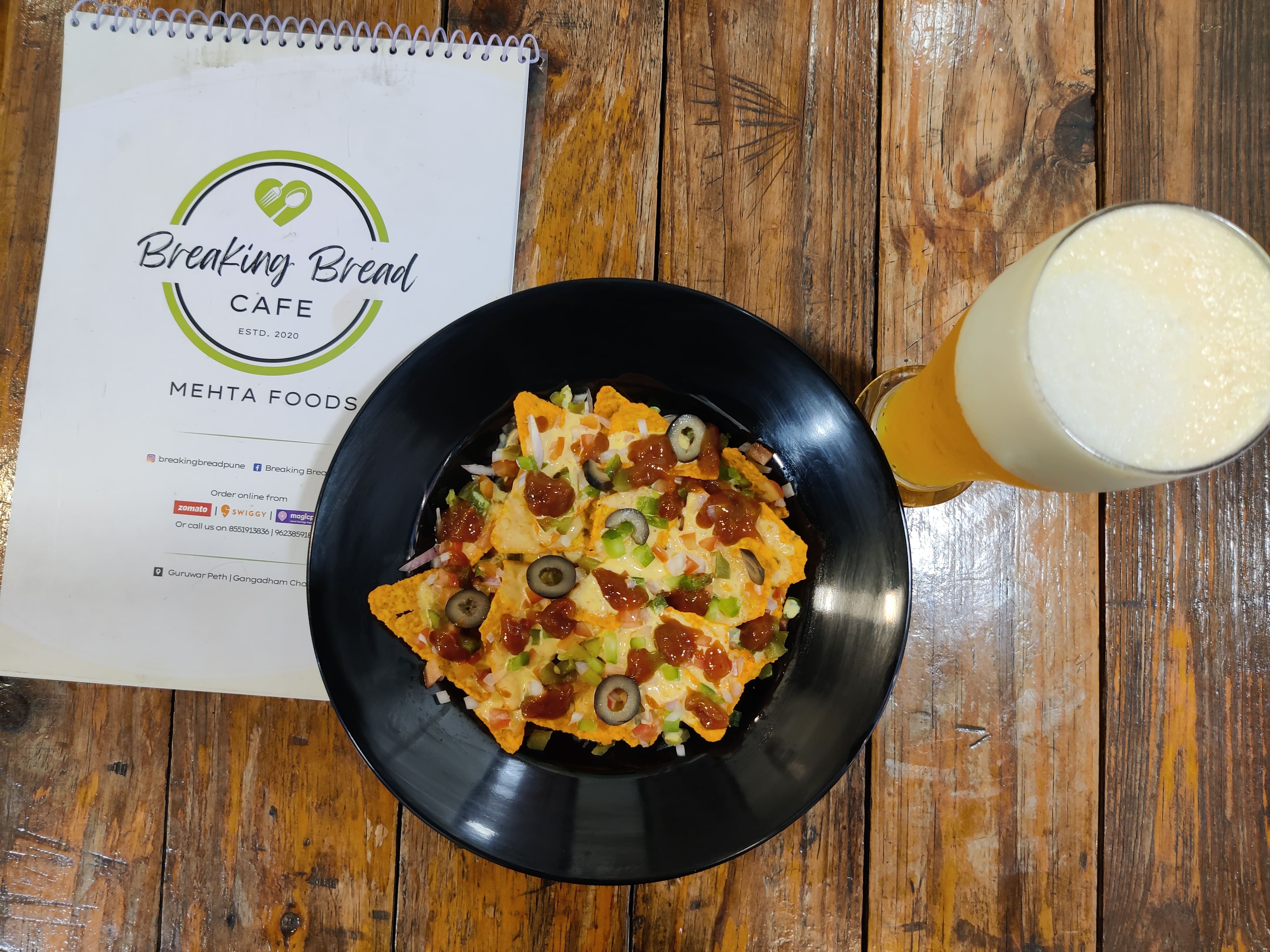 Menu of Breaking Bread Cafe, Bibvewadi, Pune