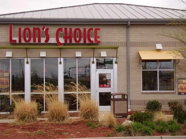 Menu of Lion's Choice, Chesterfield, St. Louis Menu of Lion's Choice, Chesterfield, St. Louis