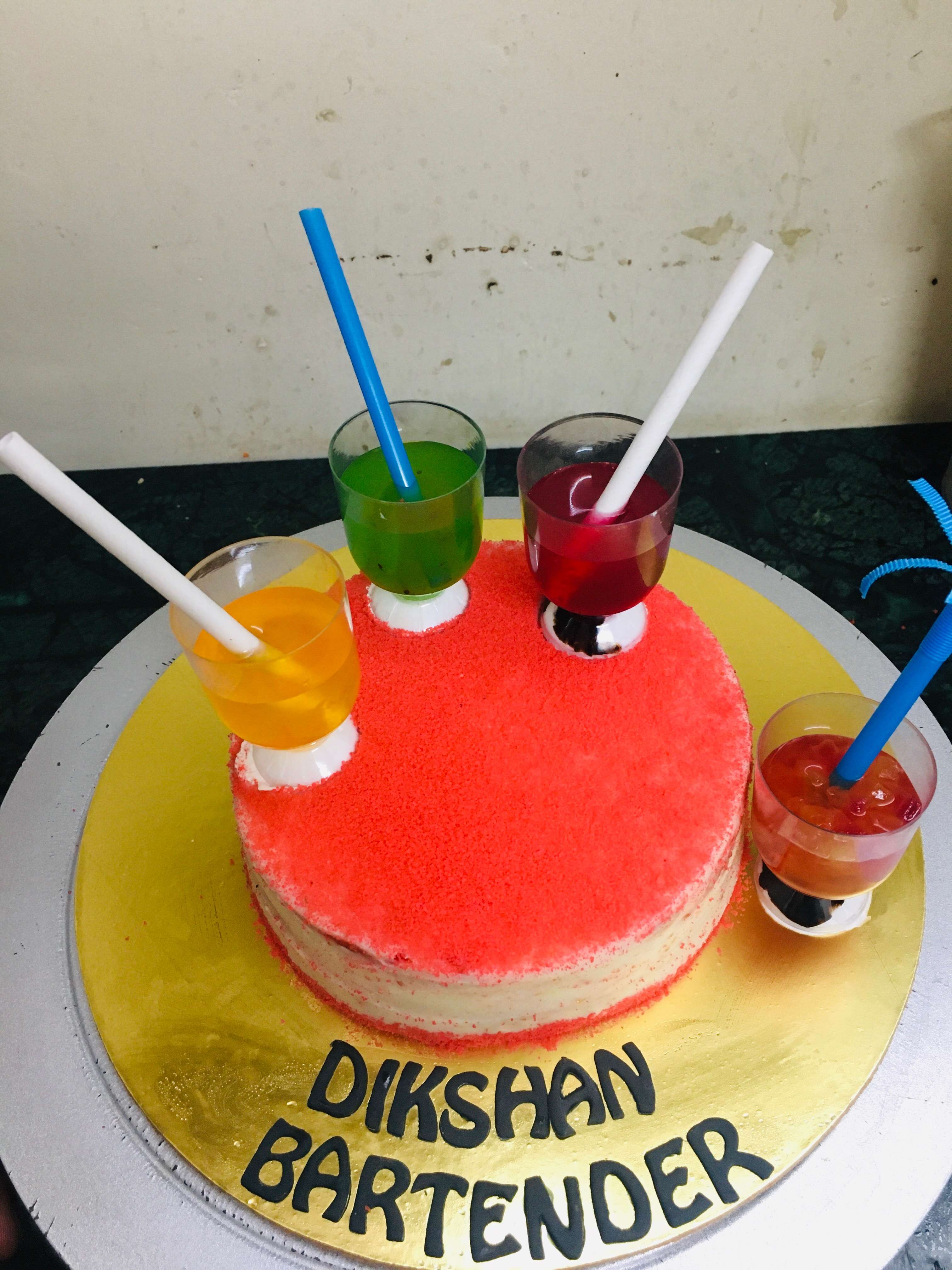 Bartender Cake