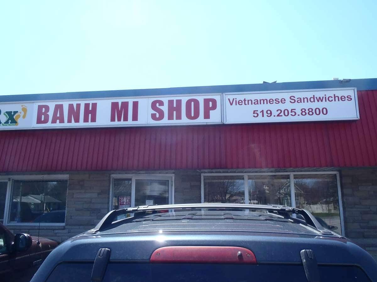Menu of Banh Mi Shop, Strathroy, Strathroy