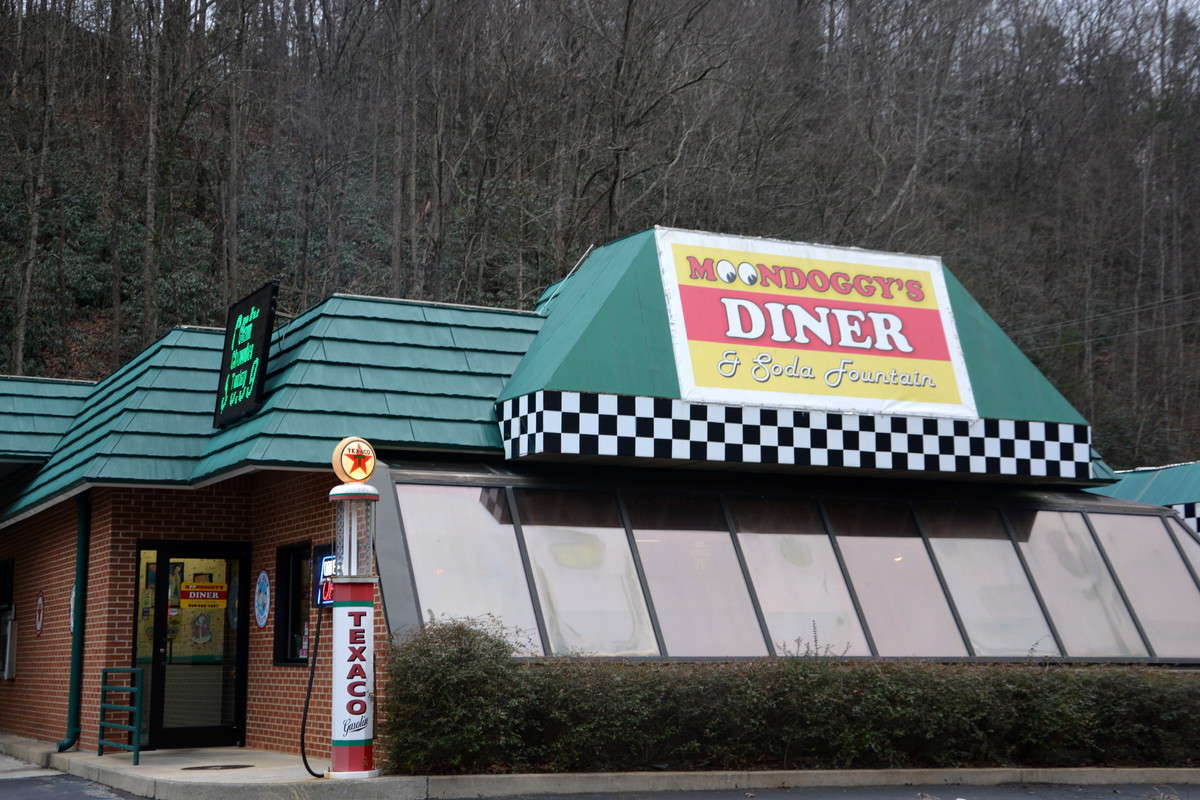 Menu of Moondoggy's Classic Diner, Marion, Marion