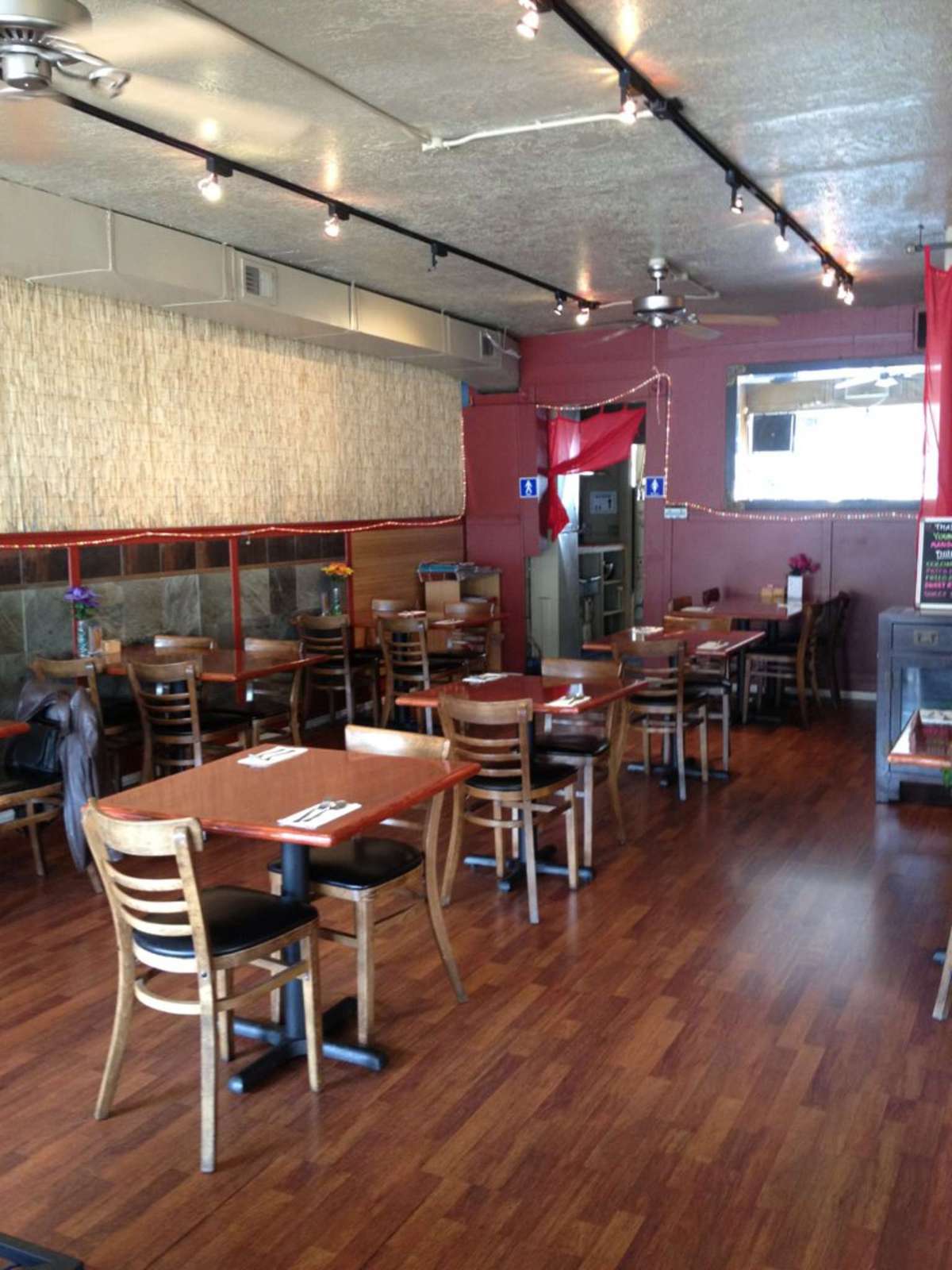 Menu of Thai Pod, Sullivan's Gulch, Portland