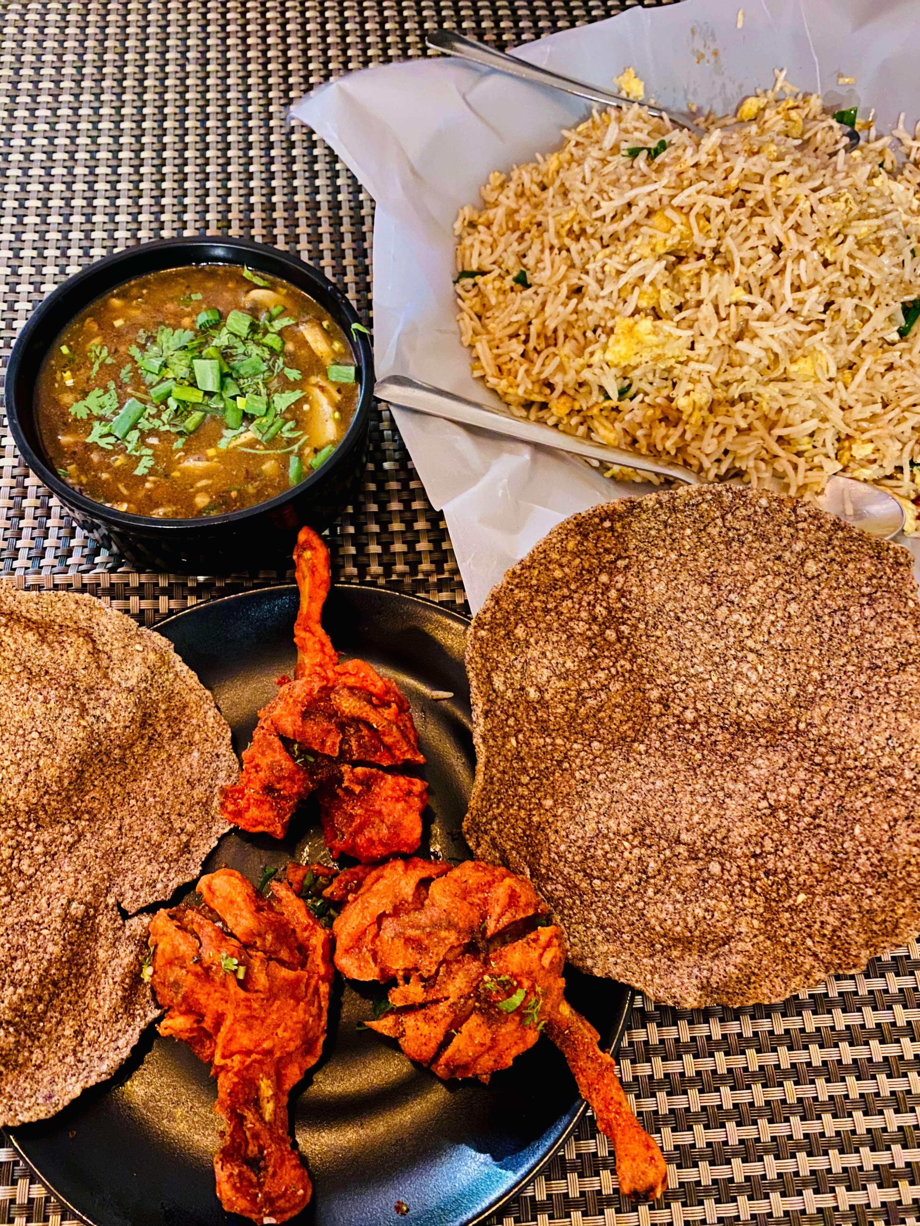 Menu of Hot Pan, Khadki, Pune