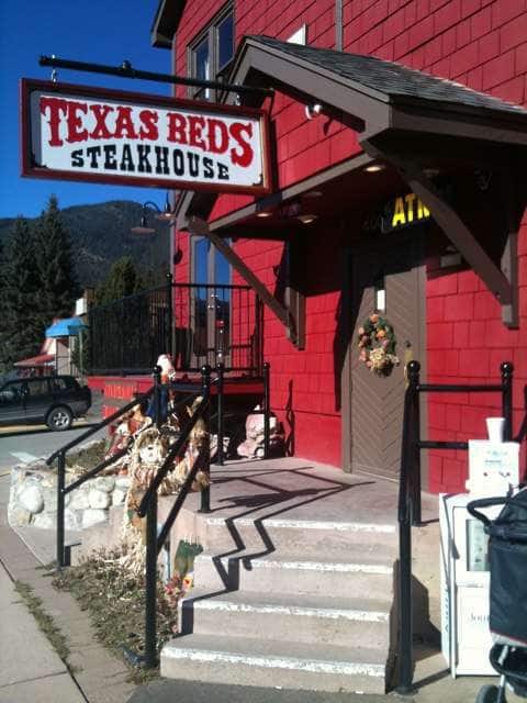 Menu of Texas Reds Steak House, Red River, Red River