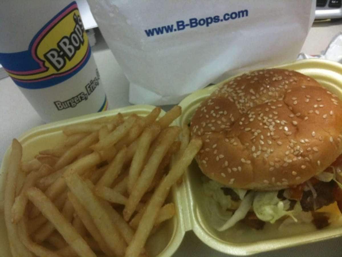 Menu of B-Bop's, Urbandale, Des Moines