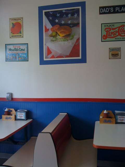 Menu of Big Larry's Burgers, Valley Center, Wichita