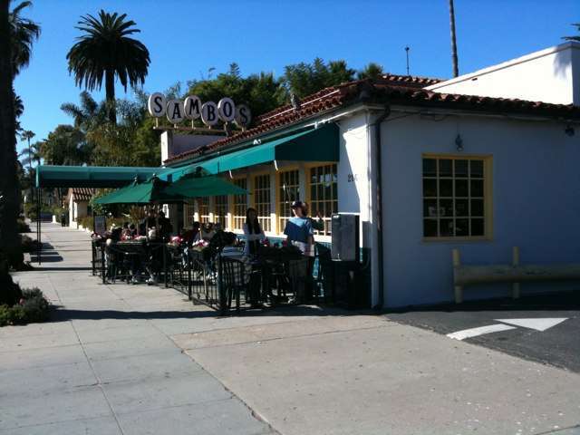 Sambo's Menu, Menu for Sambo's, Waterfront, Santa Barbara