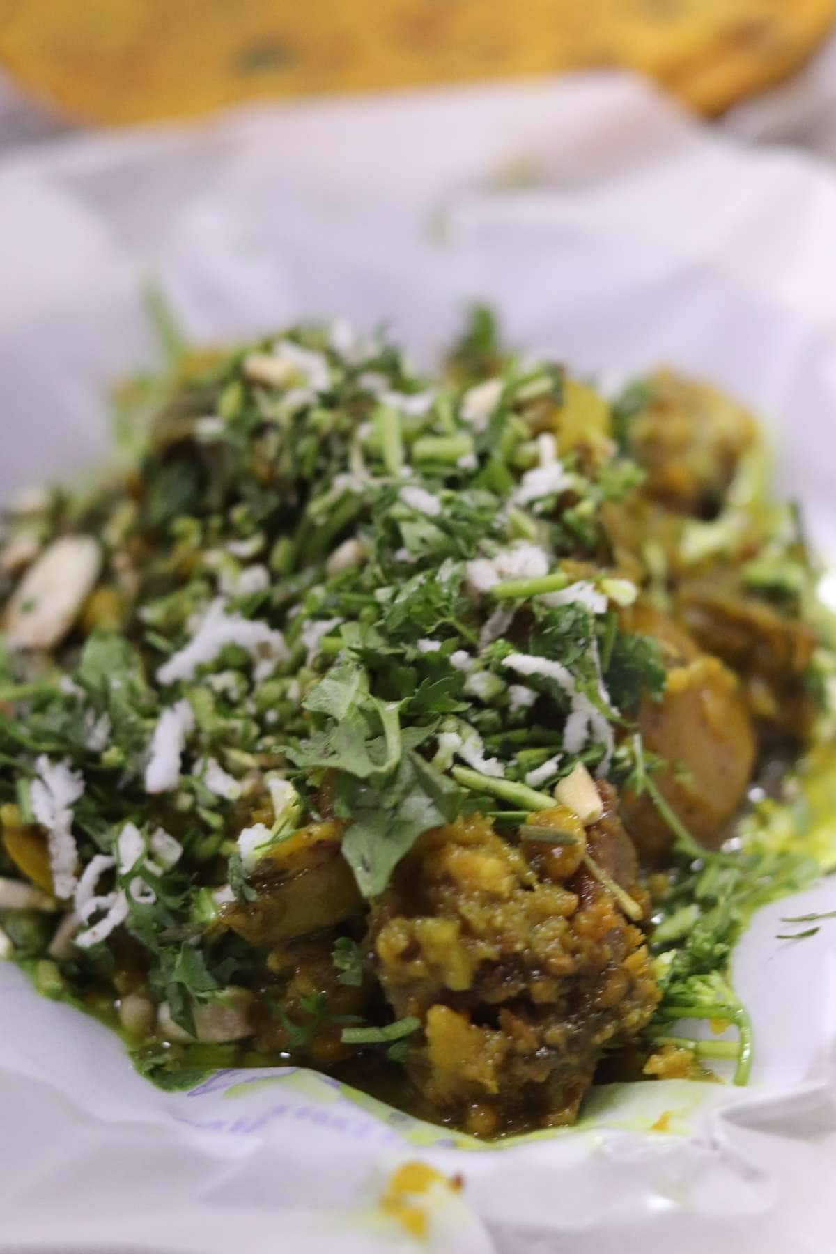 Hiralal Kashidas Bhajiwala Menu