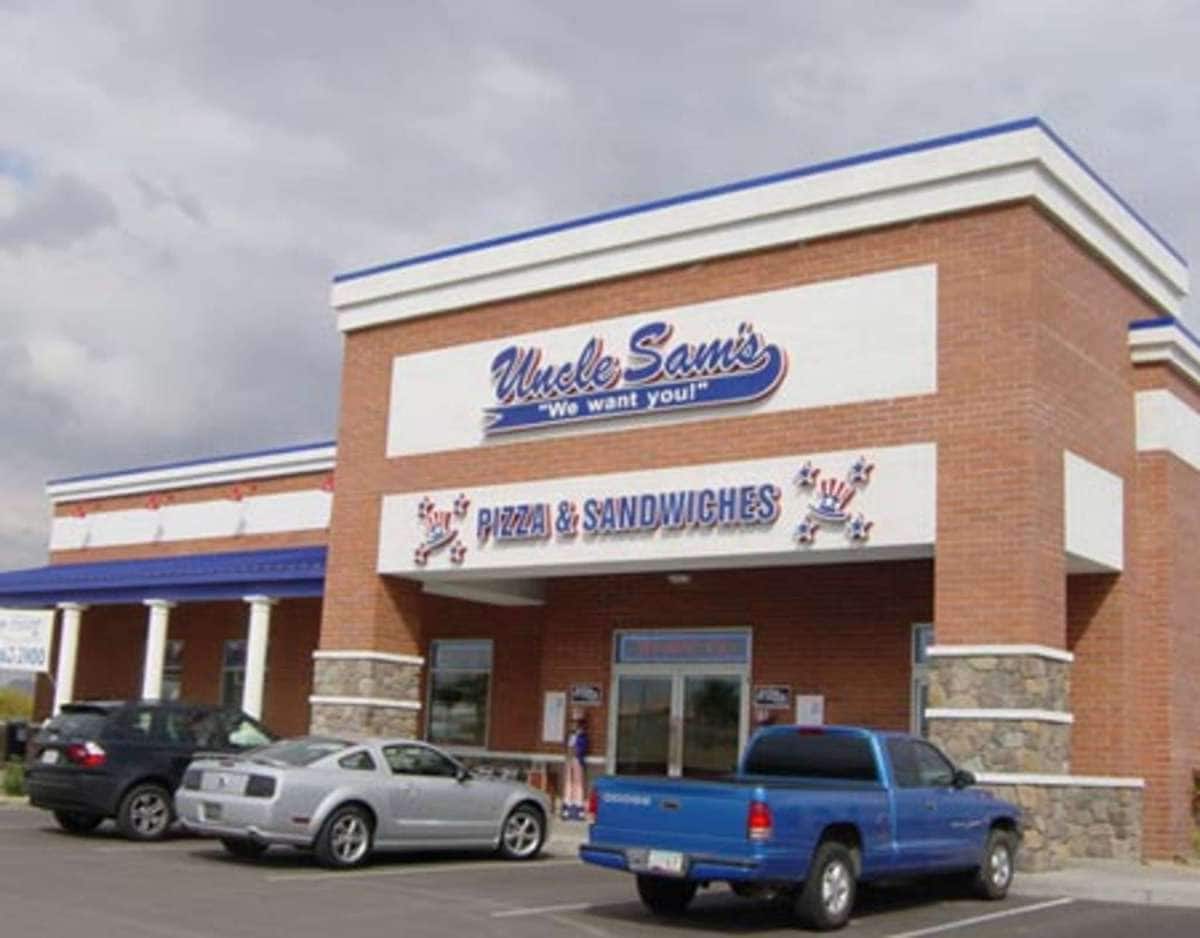 Menu of Uncle Sam's, Peoria, Peoria