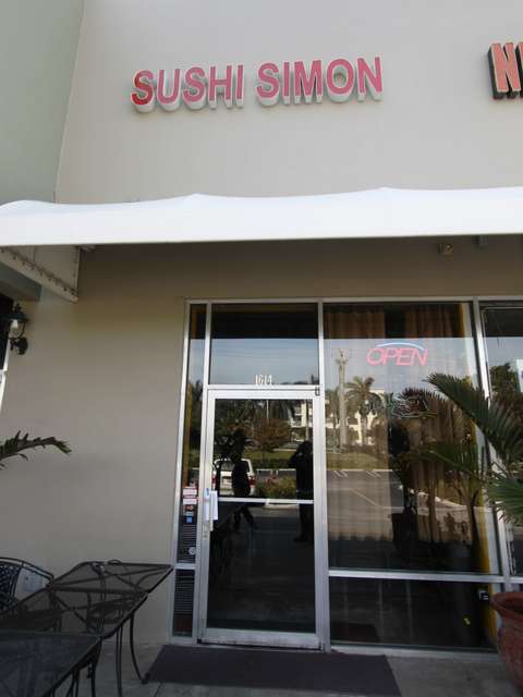 Menu of Sushi Simon, Boynton Beach, Miami