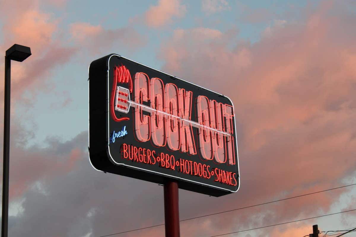 Cook Out, Tunnel Rd., Asheville