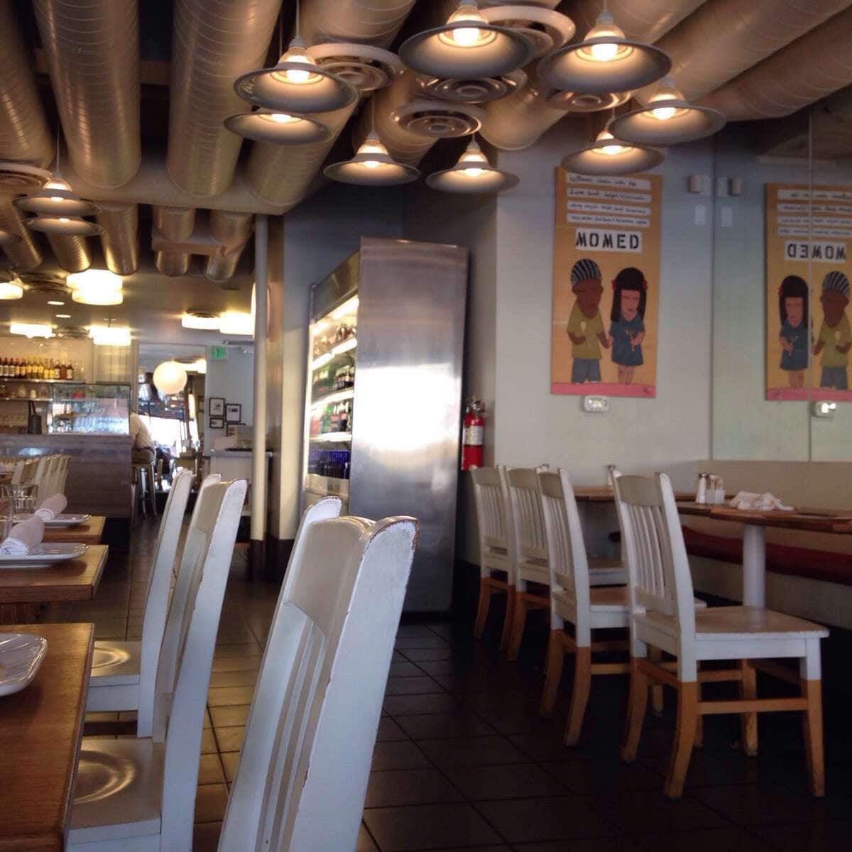 Menu of Momed, Beverly Hills, Beverly Hills