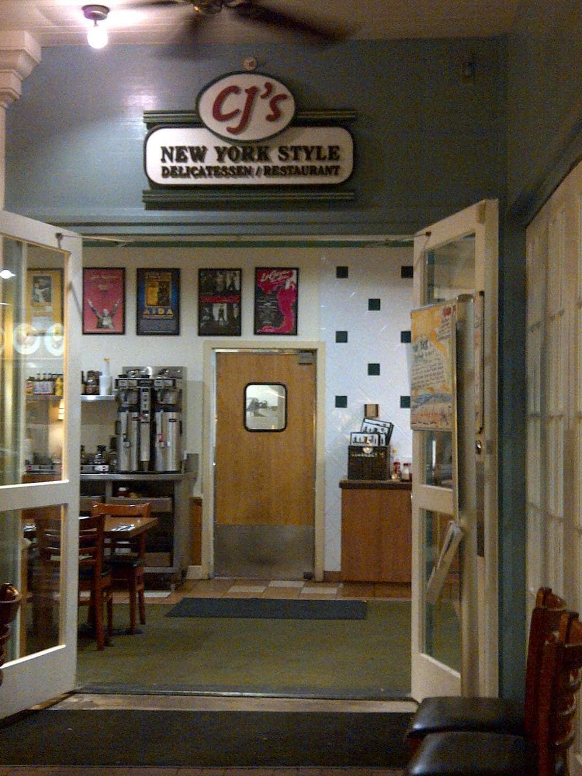 Menu of C J's New York Style Deli, Honolulu, Rest of Hawaii