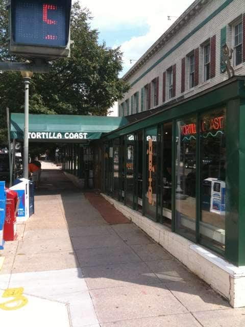 Menu of Tortilla Coast, Washington, Washington DC