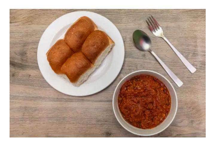 Menu of Vipul Bhaji Pav, Rakhial, Ahmedabad