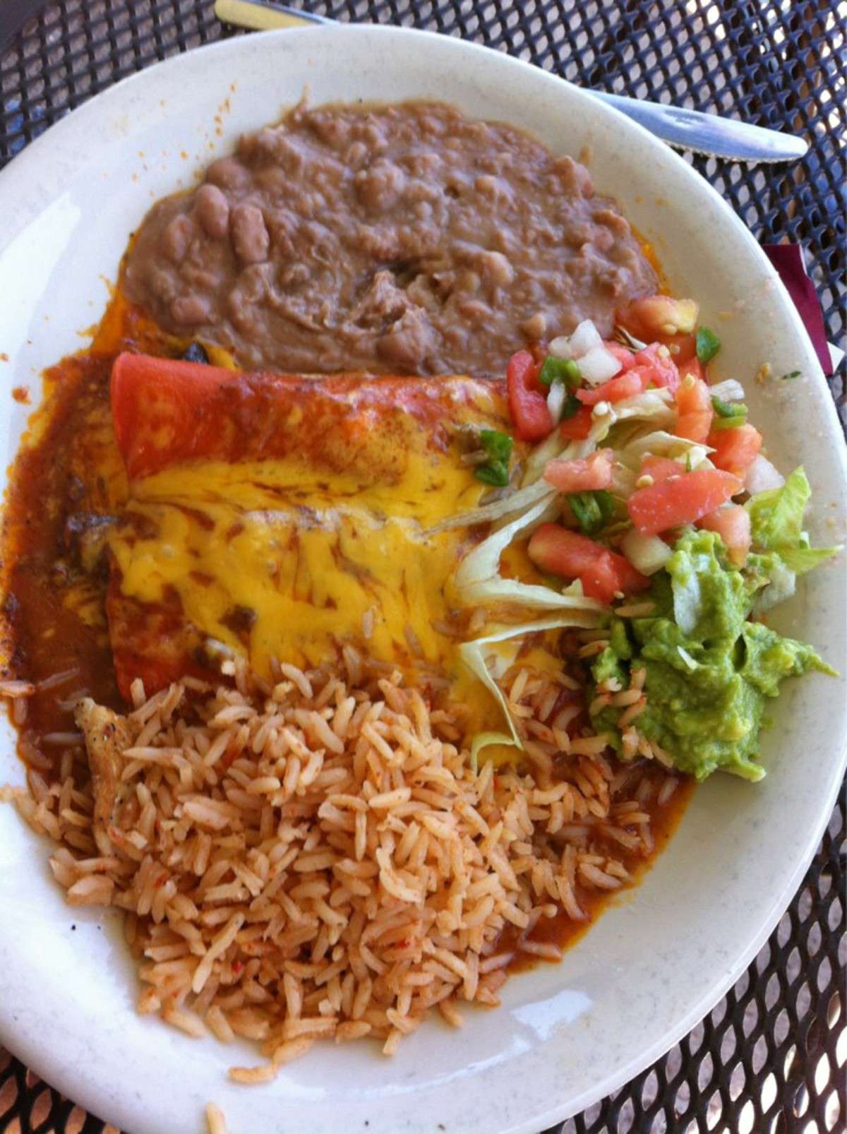 Menu of Los Patrones, Round Top, Round Top