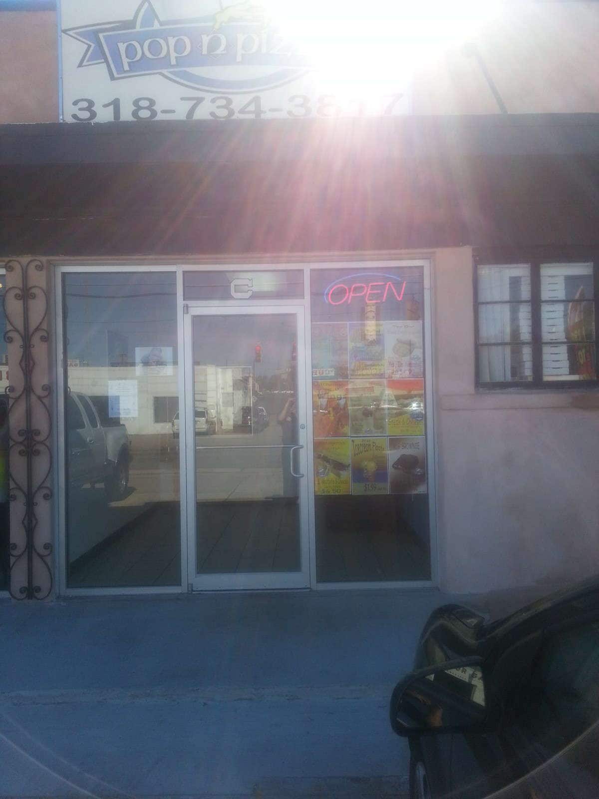 Menu of Pop n Pizza, Shreveport, Shreveport