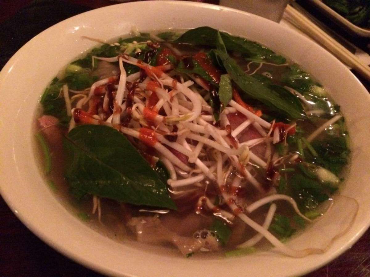 Menu of Number One Pho, East Side, Cleveland