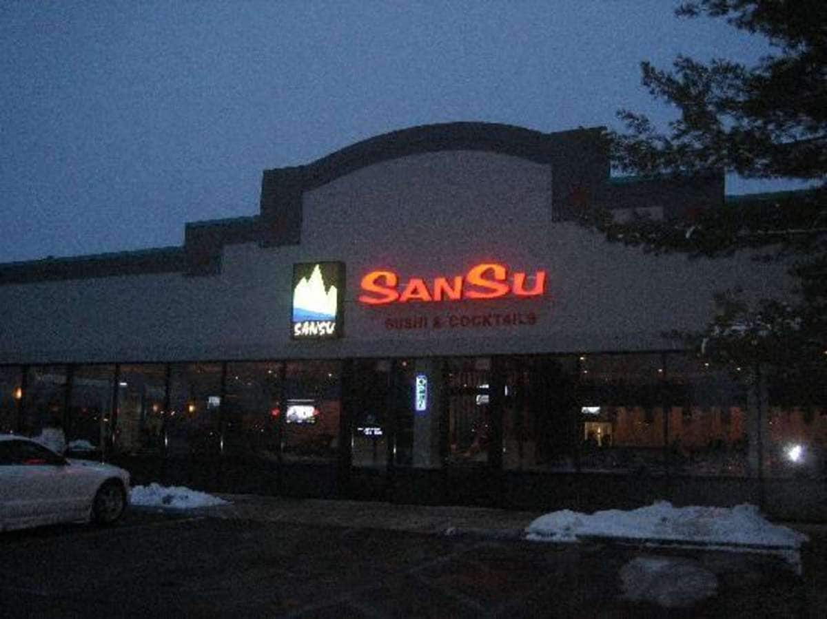 Sansu Sushi and Cocktails Menu