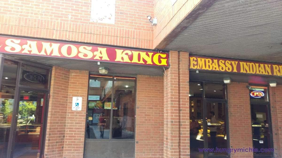 Menu of Samosa King, Scarborough, Toronto