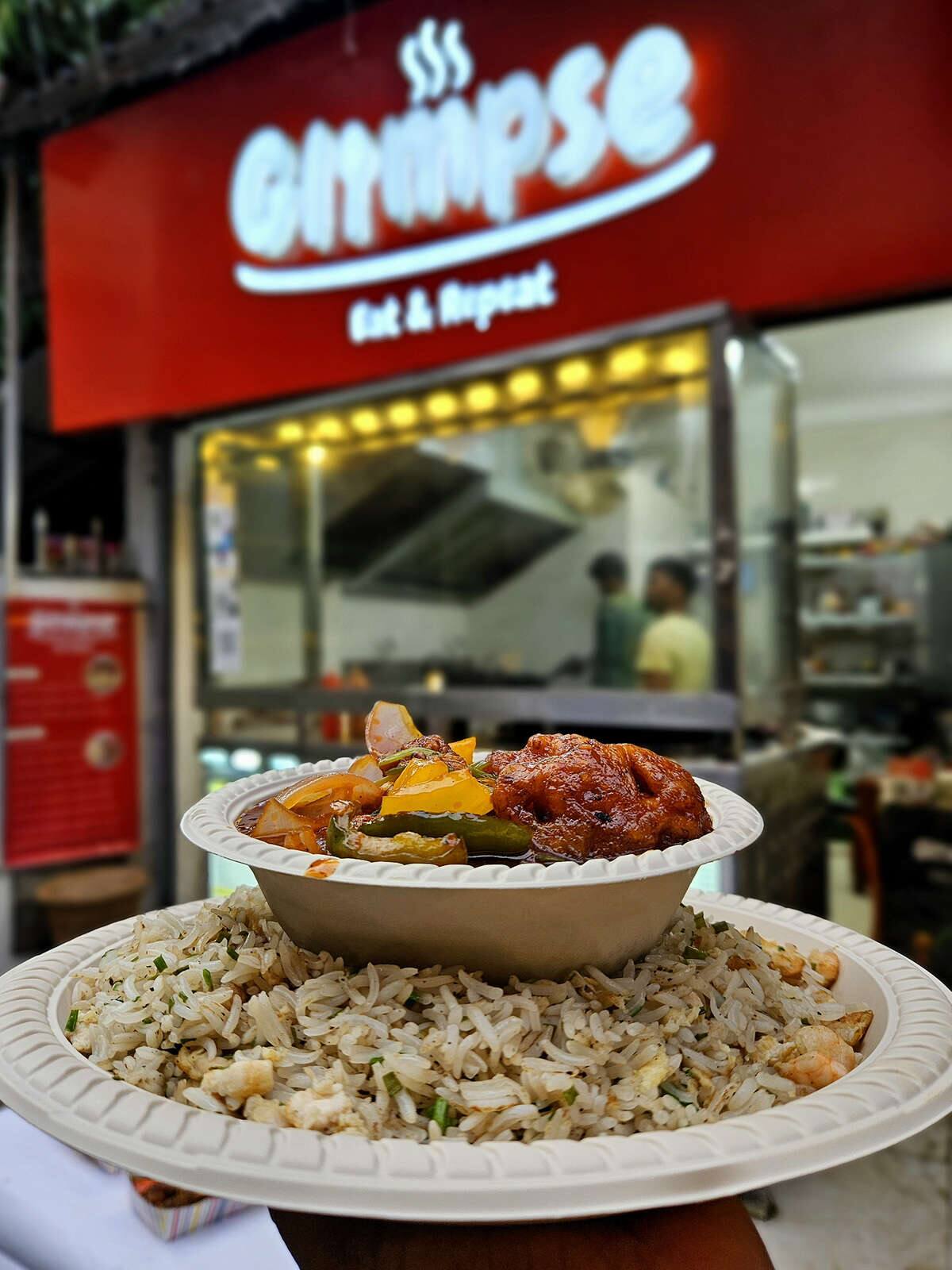 Menu of Glimpse, Kestopur, Kolkata