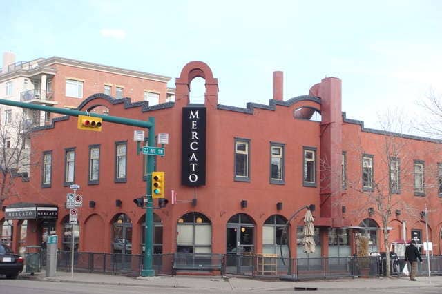 Menu of Mercato, 4th Street, Calgary