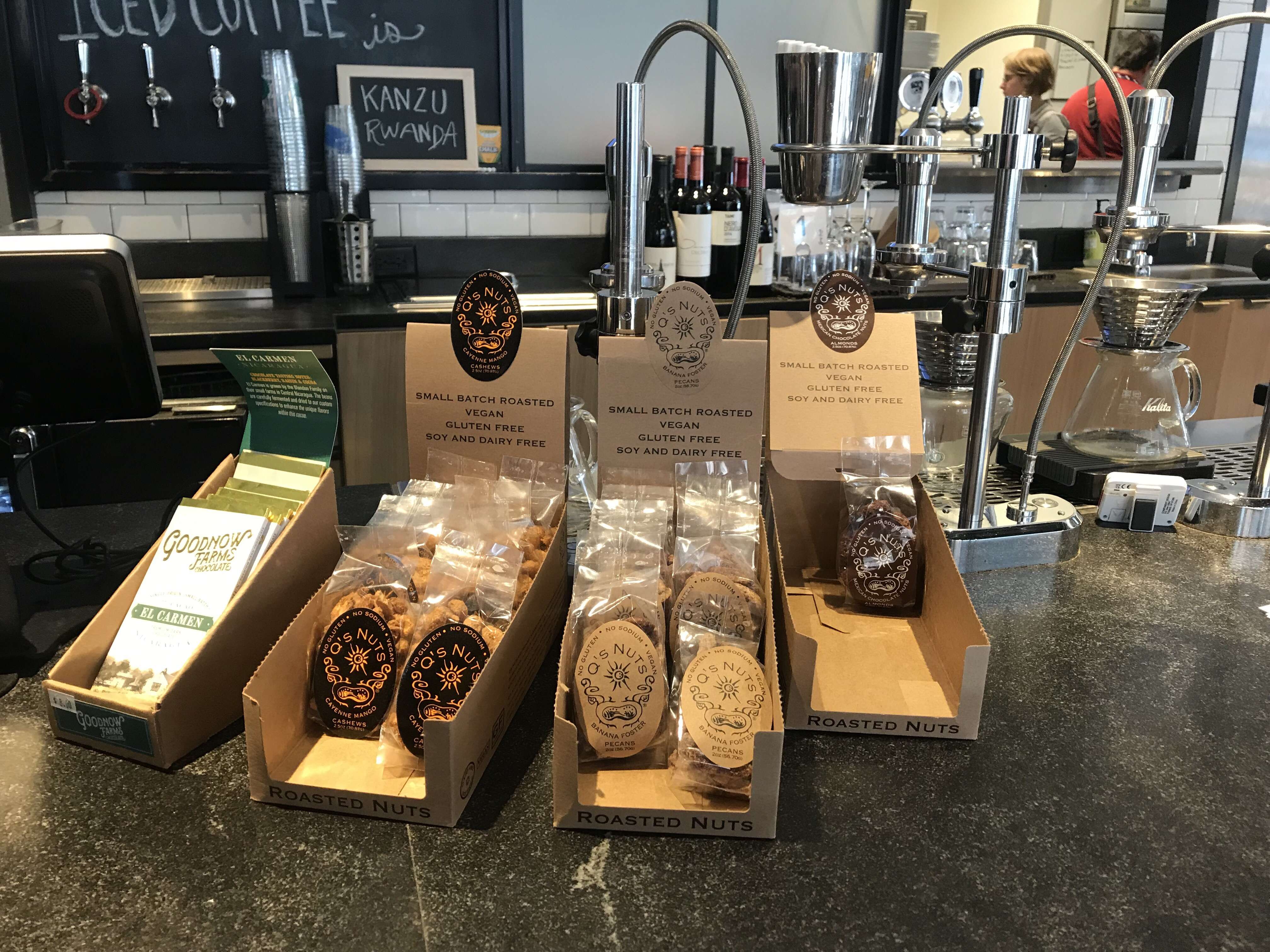 Menu of George Howell Coffee, Newton, Boston