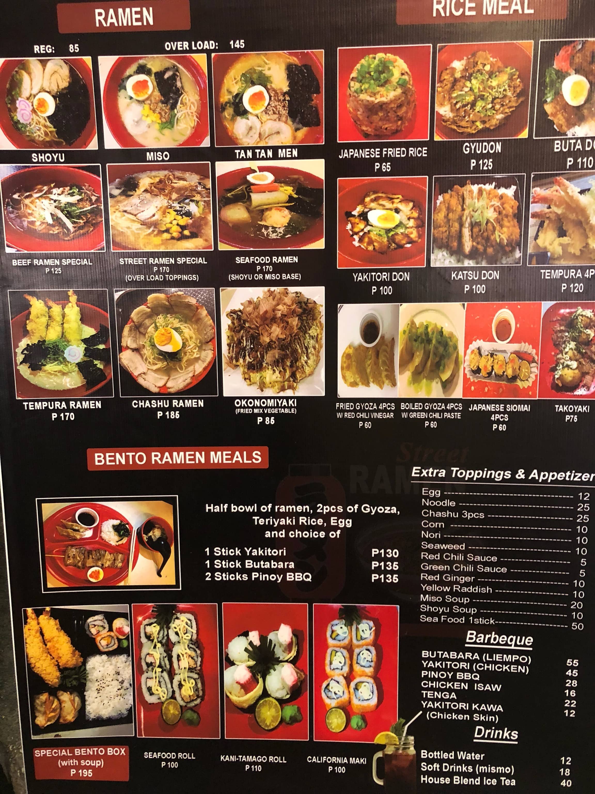 Tengoku restaurant, Parañaque - Restaurant menu and reviews
