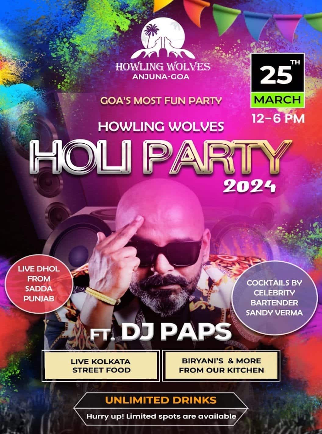 HOLI PARTY Best seller, Music and Trending event Tickets Goa - Zomato