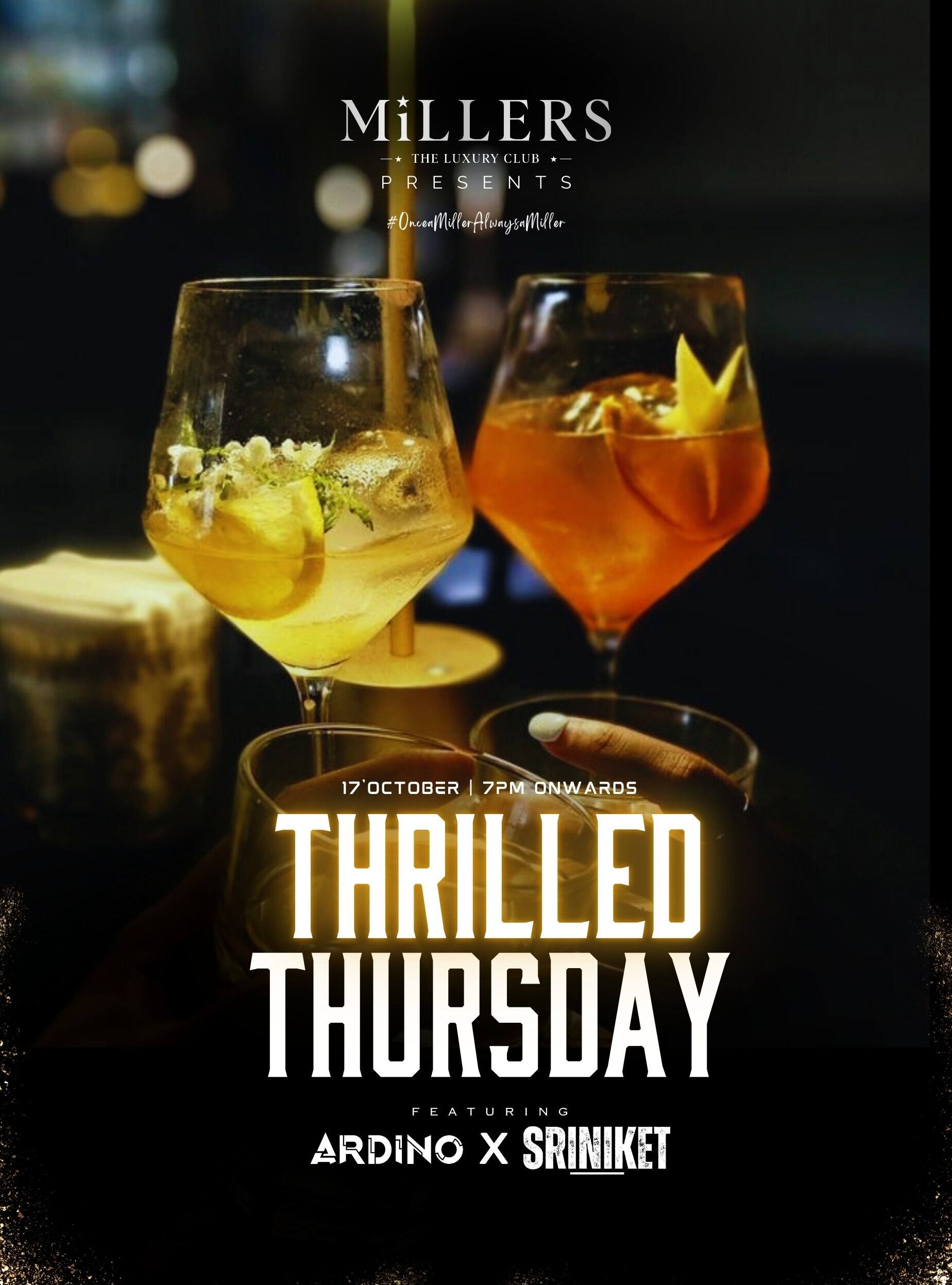 THRILLED THURSDAY Party and Music event Tickets Pune - Zomato
