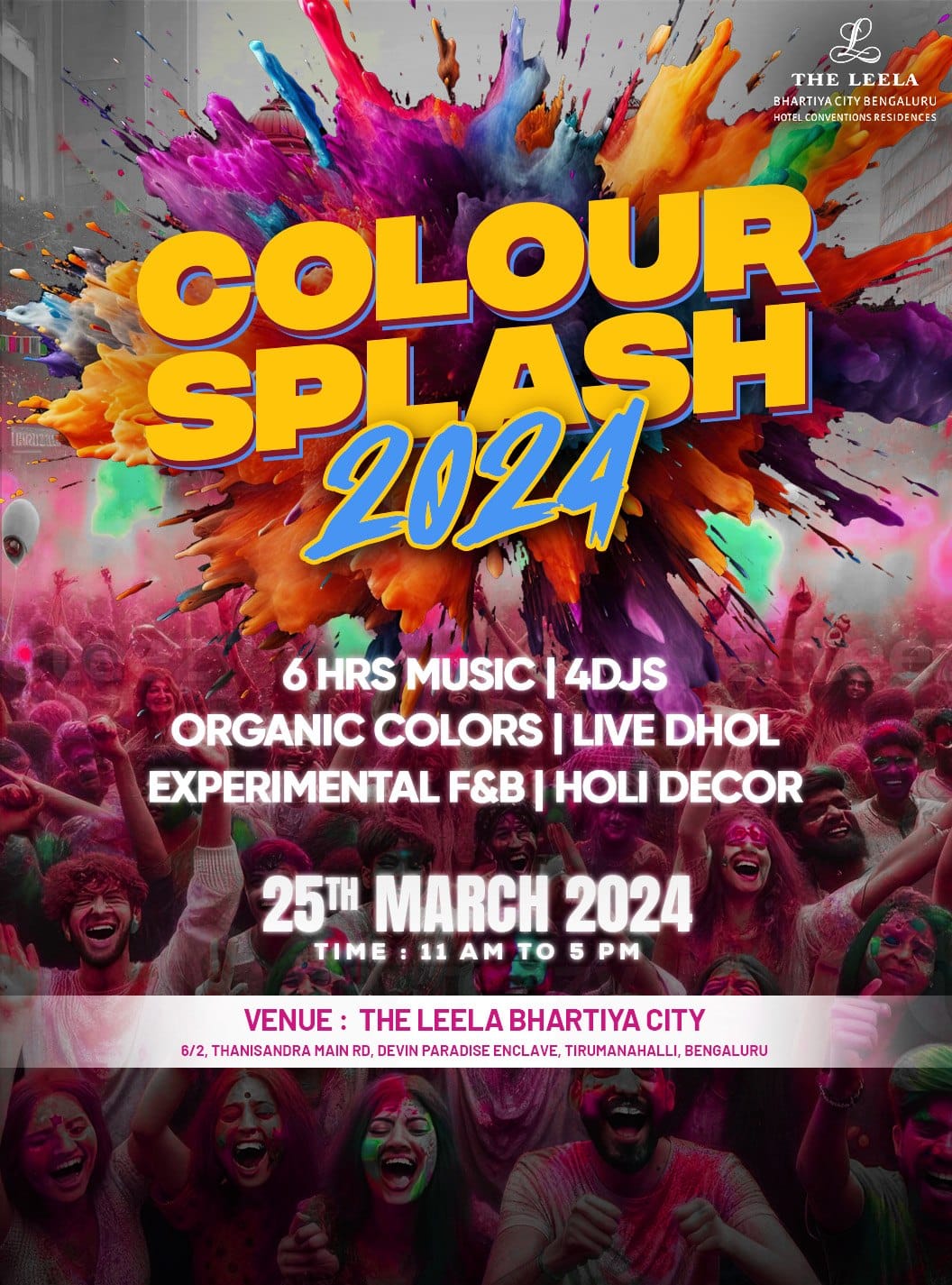 Colour Splash 2024 Trending, Experiences and Party event Tickets ...