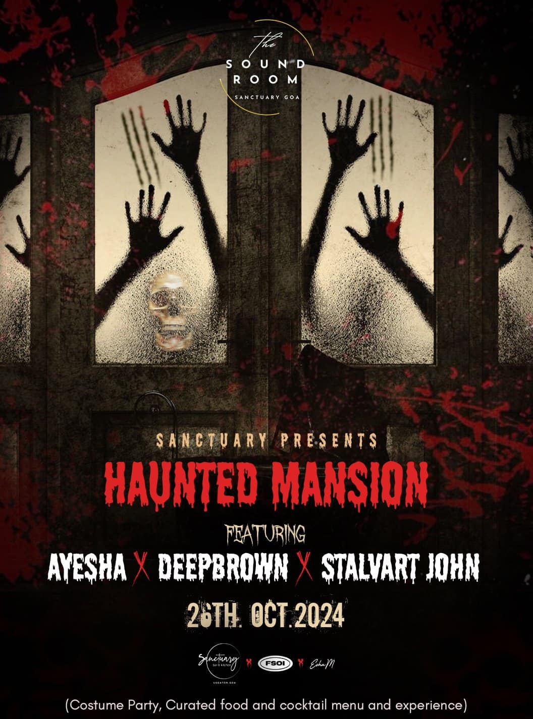 Haunted Mansion Halloween Party, Trending and Music event Tickets Goa ...