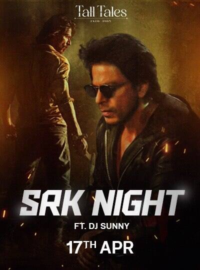 SRK Night Experiences event Tickets Kolkata - Zomato