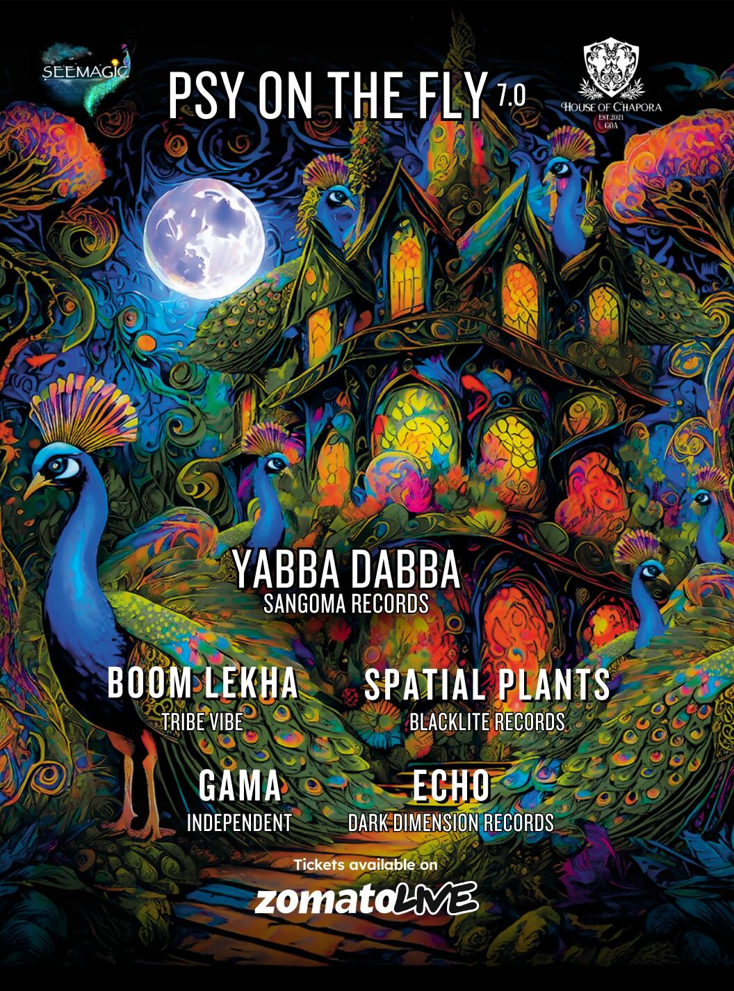 Psy On The Fly Music, Party and Best seller event Tickets Goa - Zomato