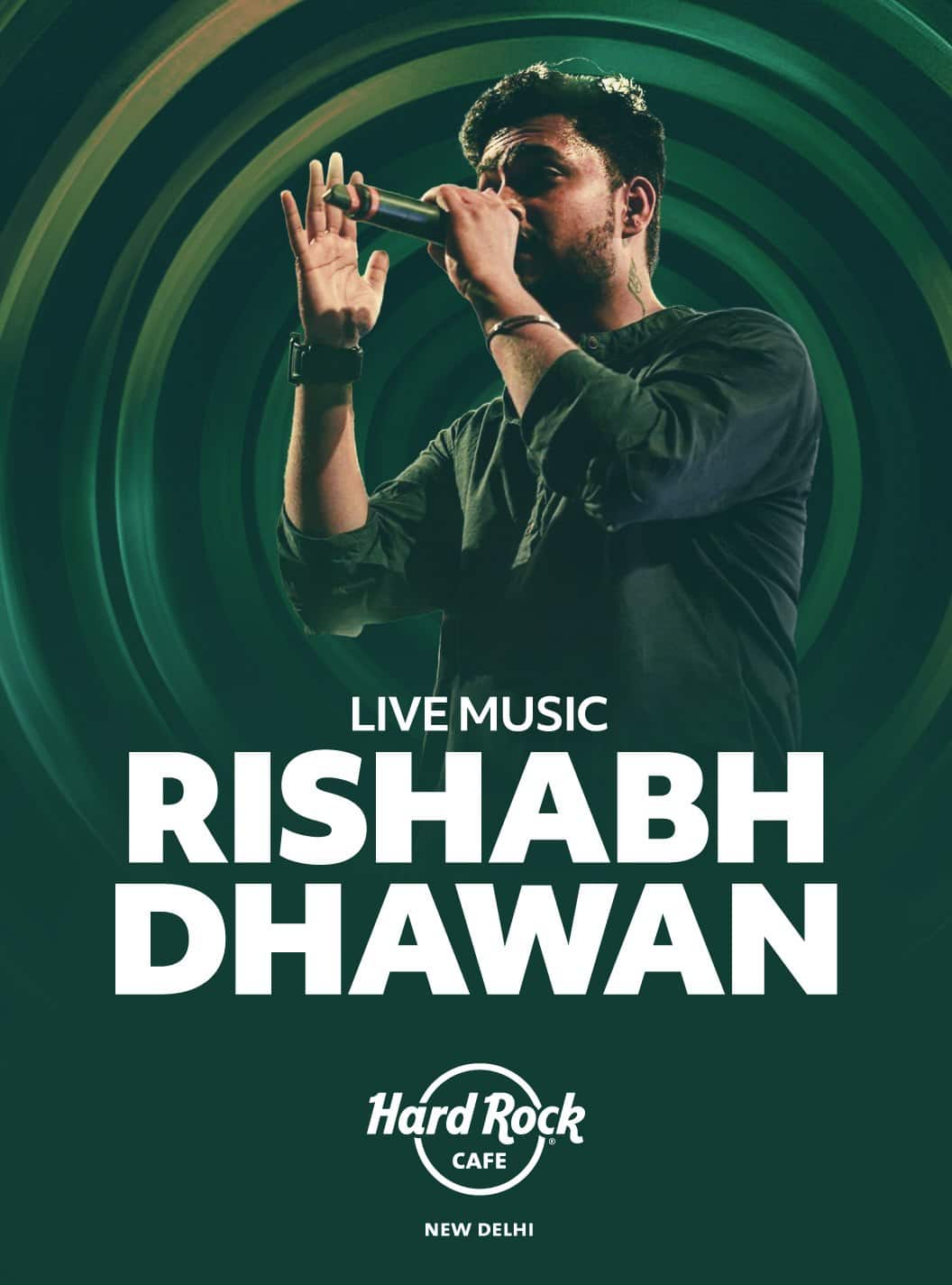 Rishabh Dhawan Live Music event Tickets Delhi NCR - Zomato