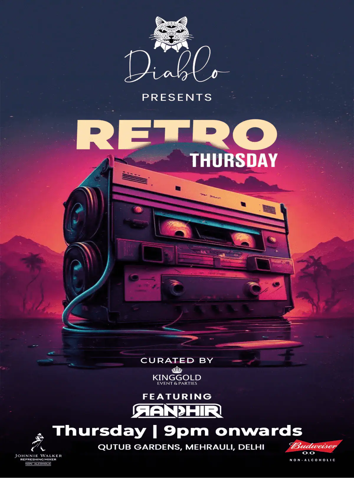 Retro Thursday Music, Party and Trending event Tickets Delhi NCR - Zomato