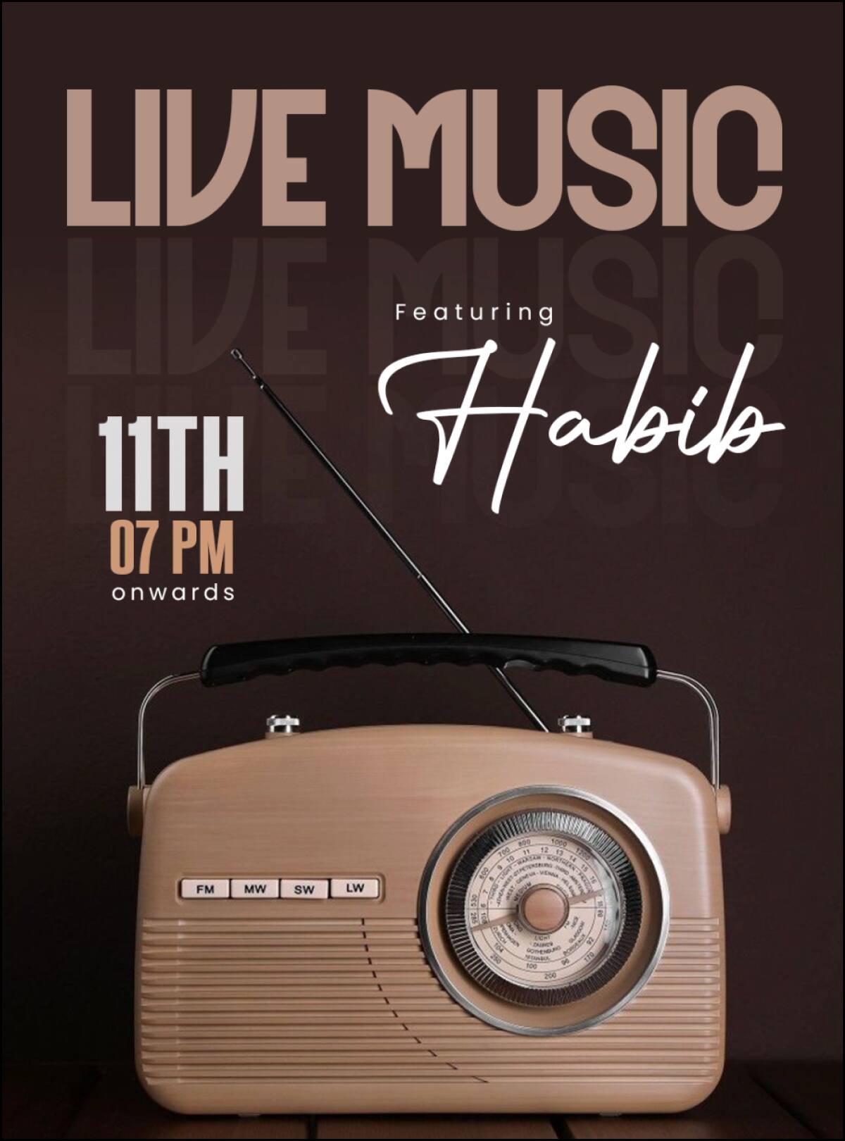 Live Music FT.Habib Music event Tickets Jaipur - Zomato