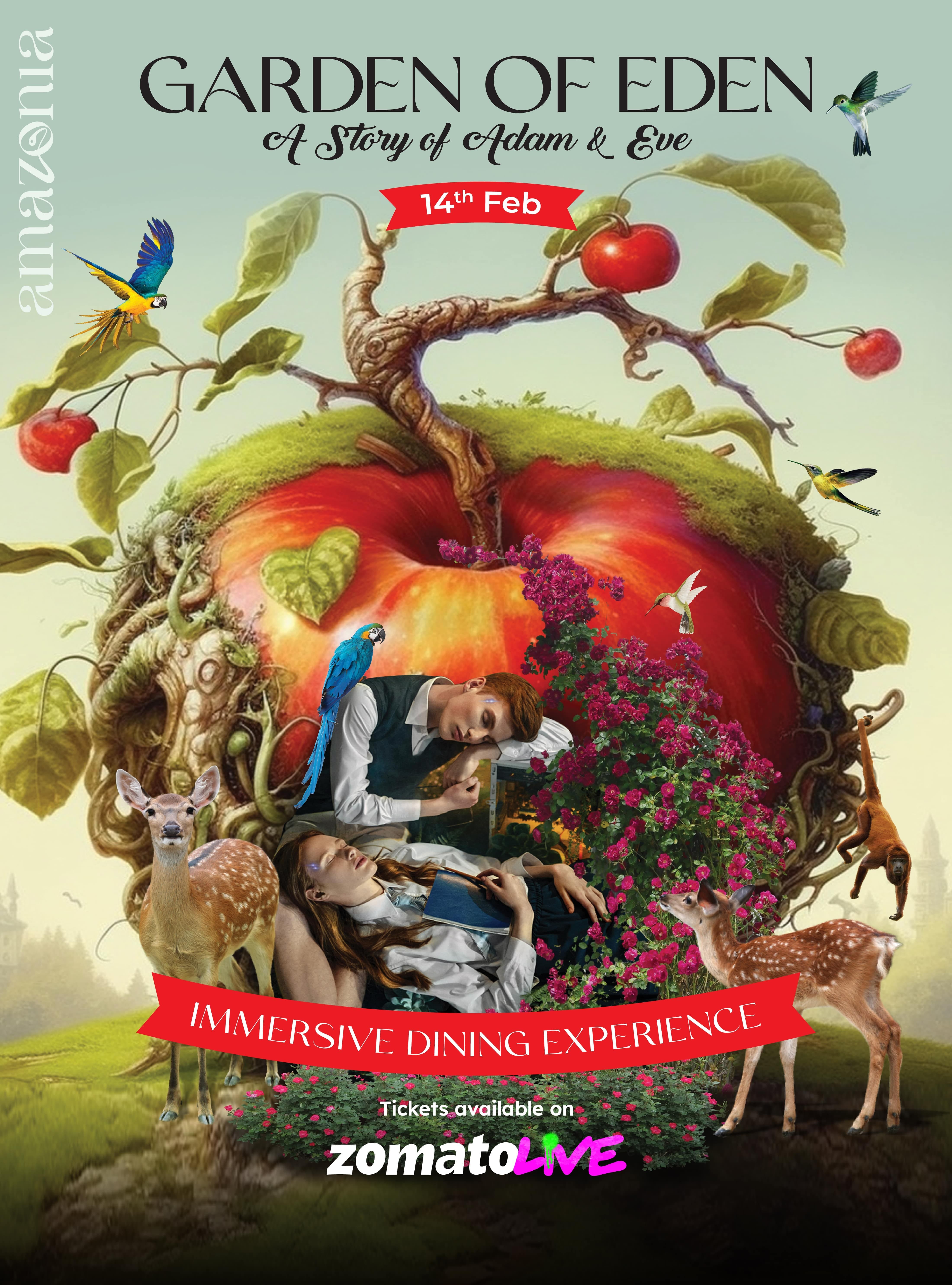 Garden of Eden @ Amazonia Experiences event Tickets Mumbai - Zomato