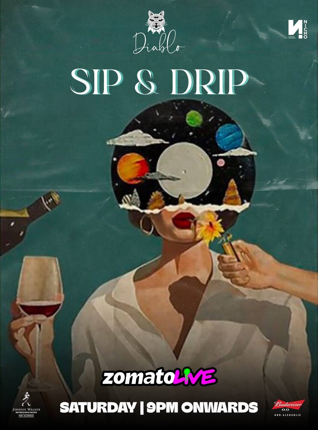 Sip & Drip 🍷 Best seller, Trending and Music event Tickets Delhi NCR ...