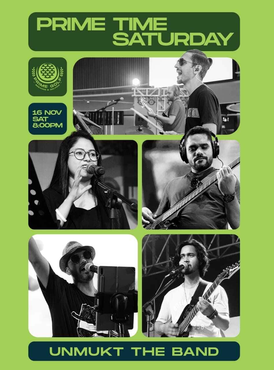 Prime time Saturday Music event Tickets Bengaluru - Zomato