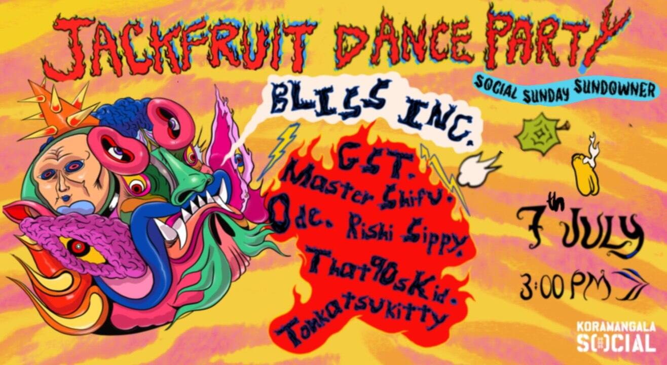 Jackfruit Dance Party Party and Music event Tickets Bengaluru - Zomato