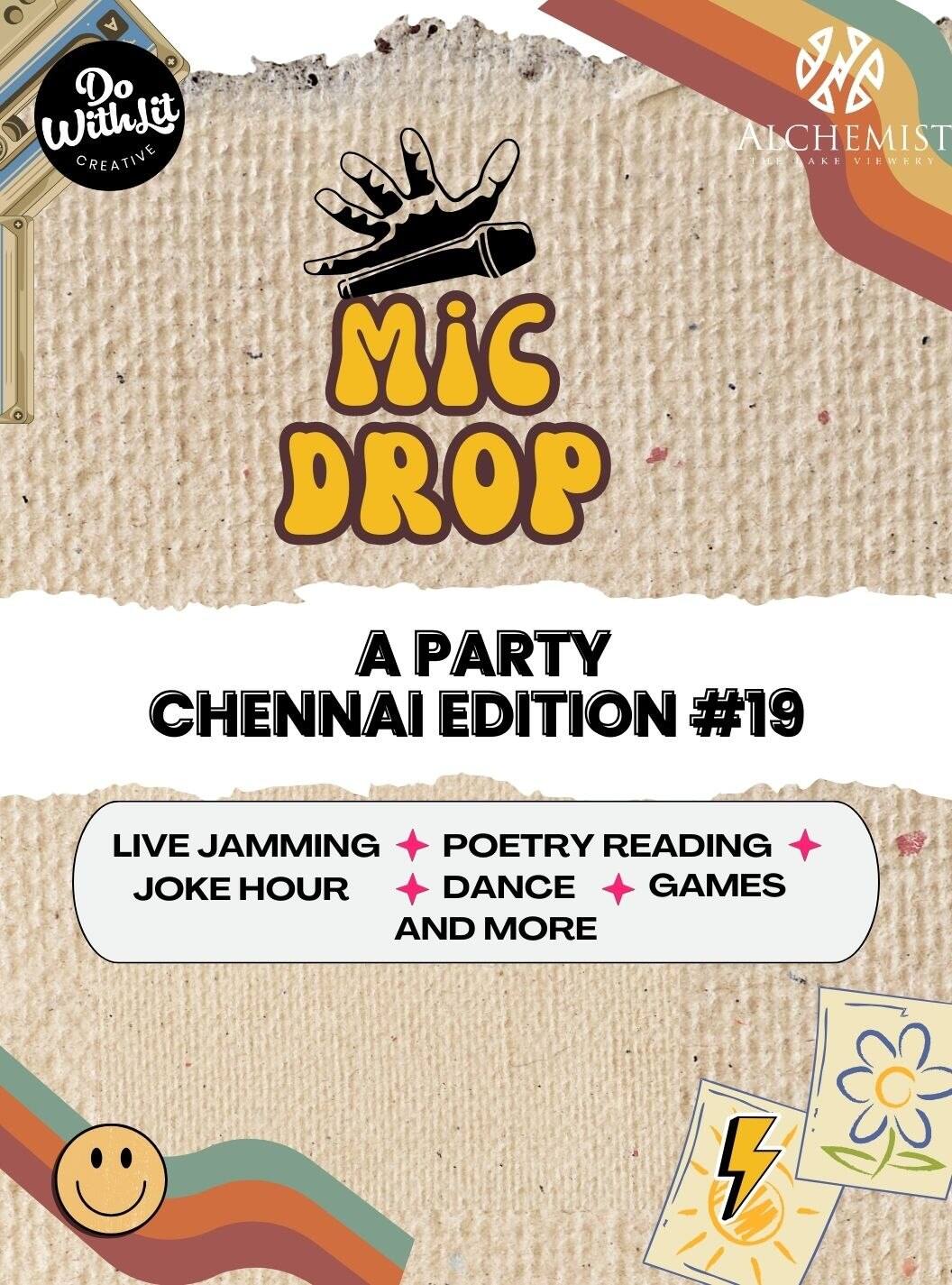 Mic Drop Party Experiences and Music event Tickets Chennai - Zomato