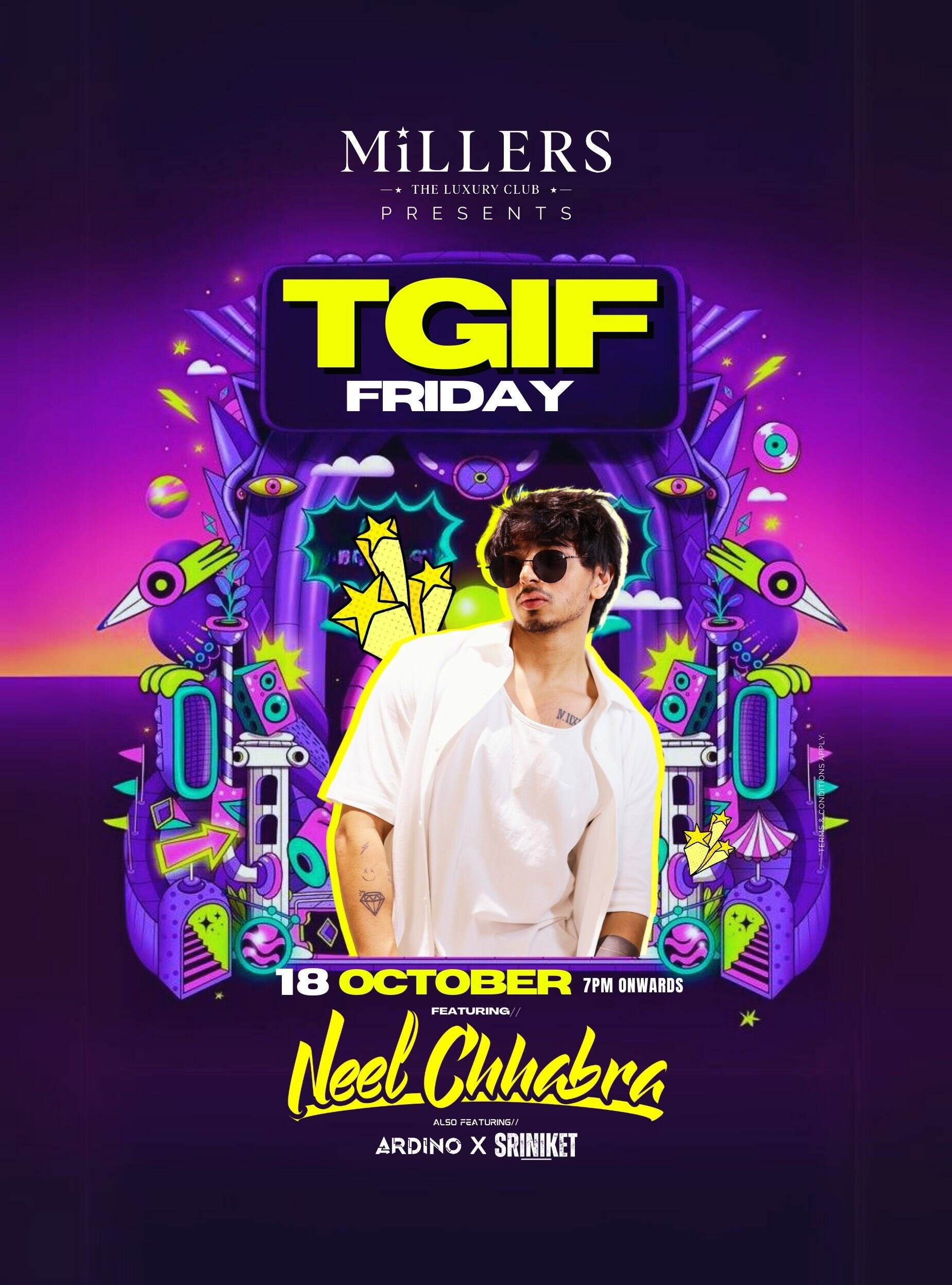TGIF FRIDAY Party and Music event Tickets Pune - Zomato