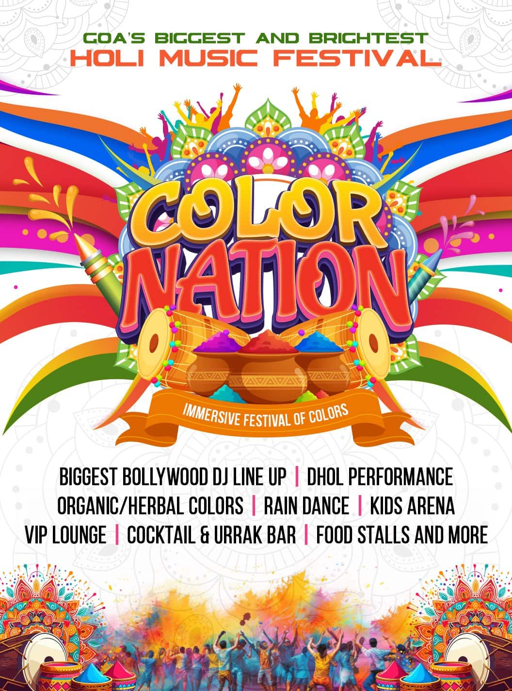 Color Nation Music, Trending and Party event Tickets Goa - Zomato