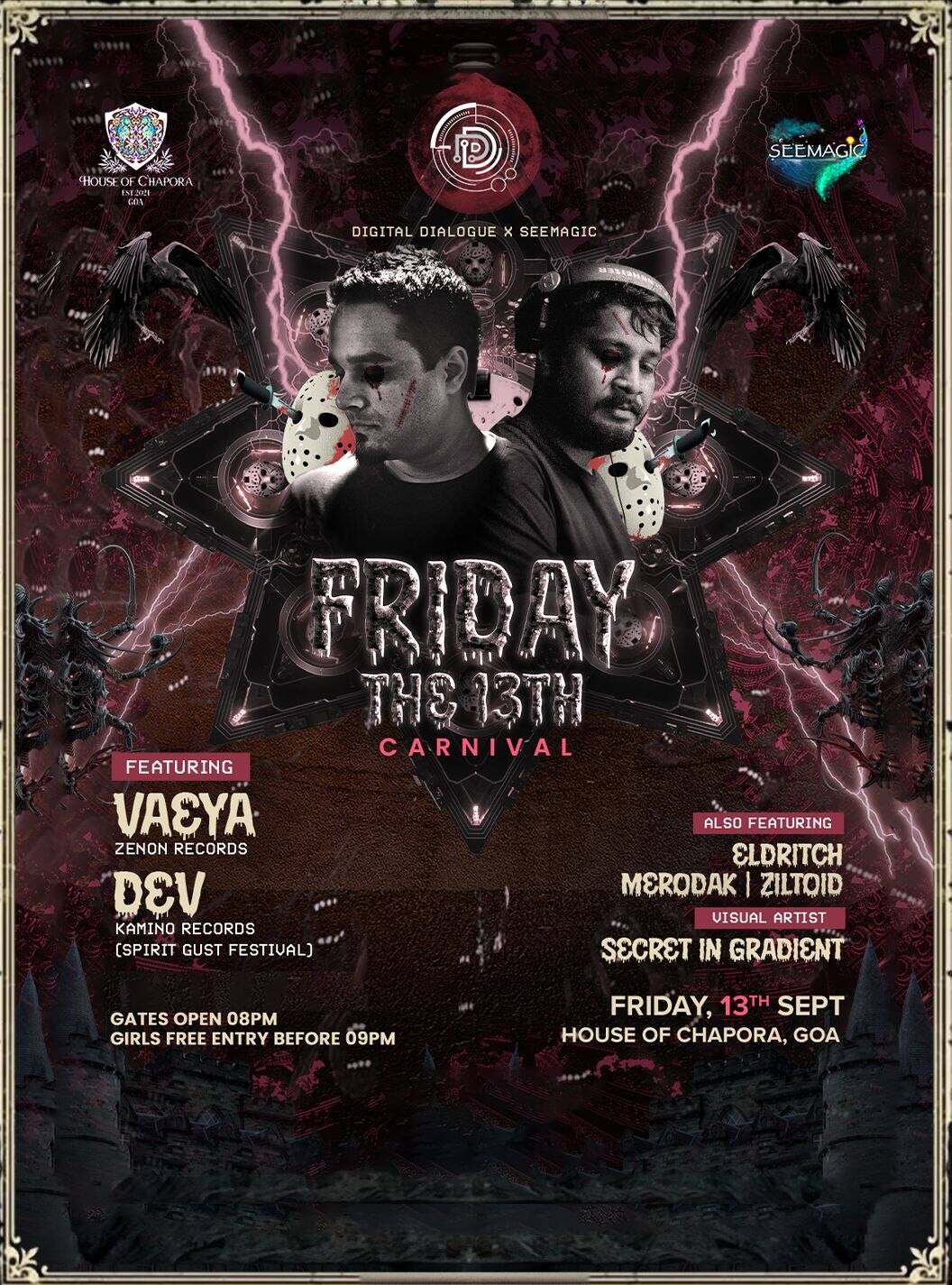 THE 13th CARNIVAL Music and Party event Tickets Goa - Zomato