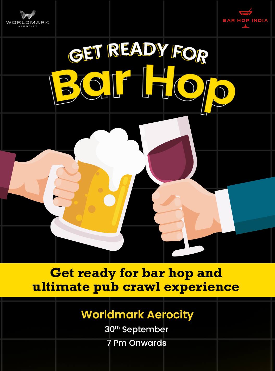 Bar Hop India Experiences event Tickets Delhi NCR - Zomato