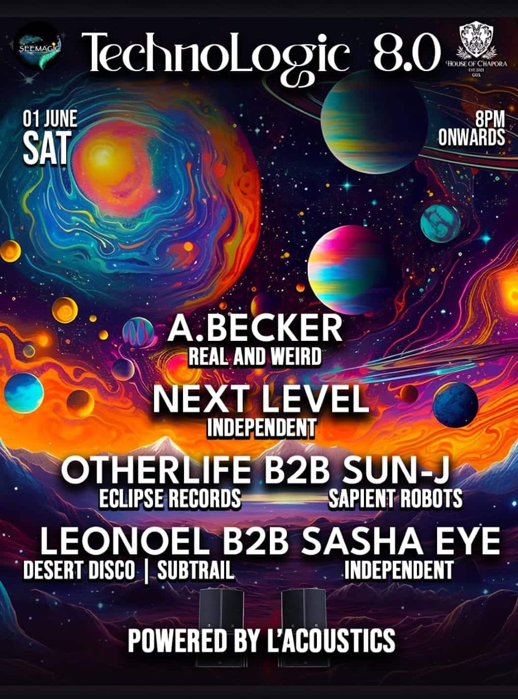 Technologic 8.0 Music, Party and Best seller event Tickets Goa - Zomato