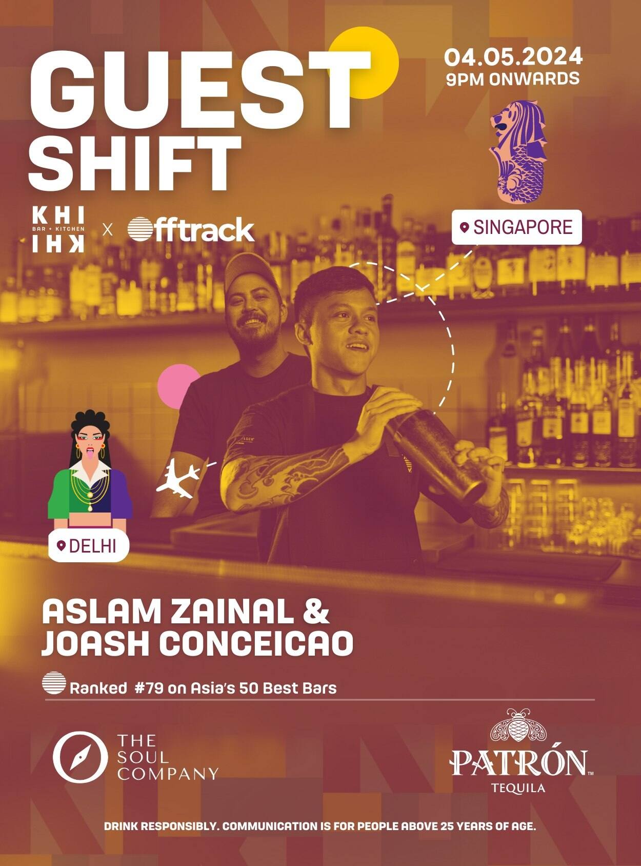 Guest Shift Bar Takeover Experiences event Tickets Delhi NCR - Zomato