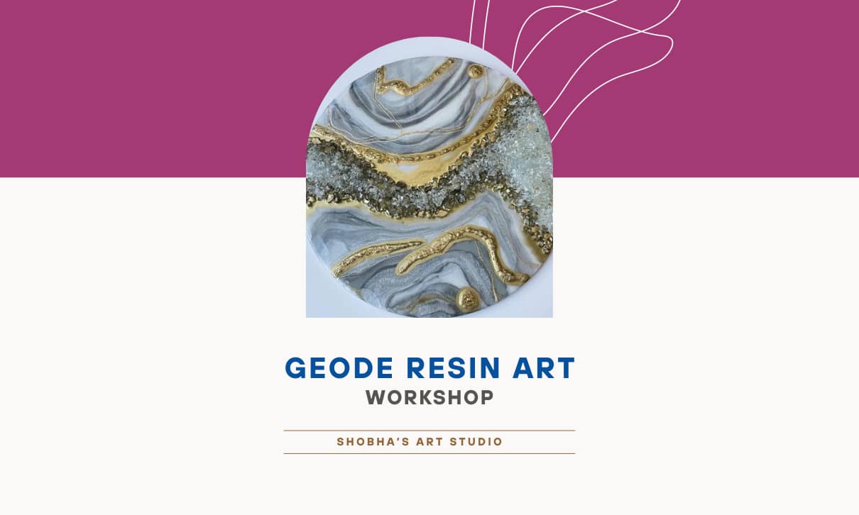 Geode Resin Art Workshop Experiences event Tickets Mumbai - Zomato