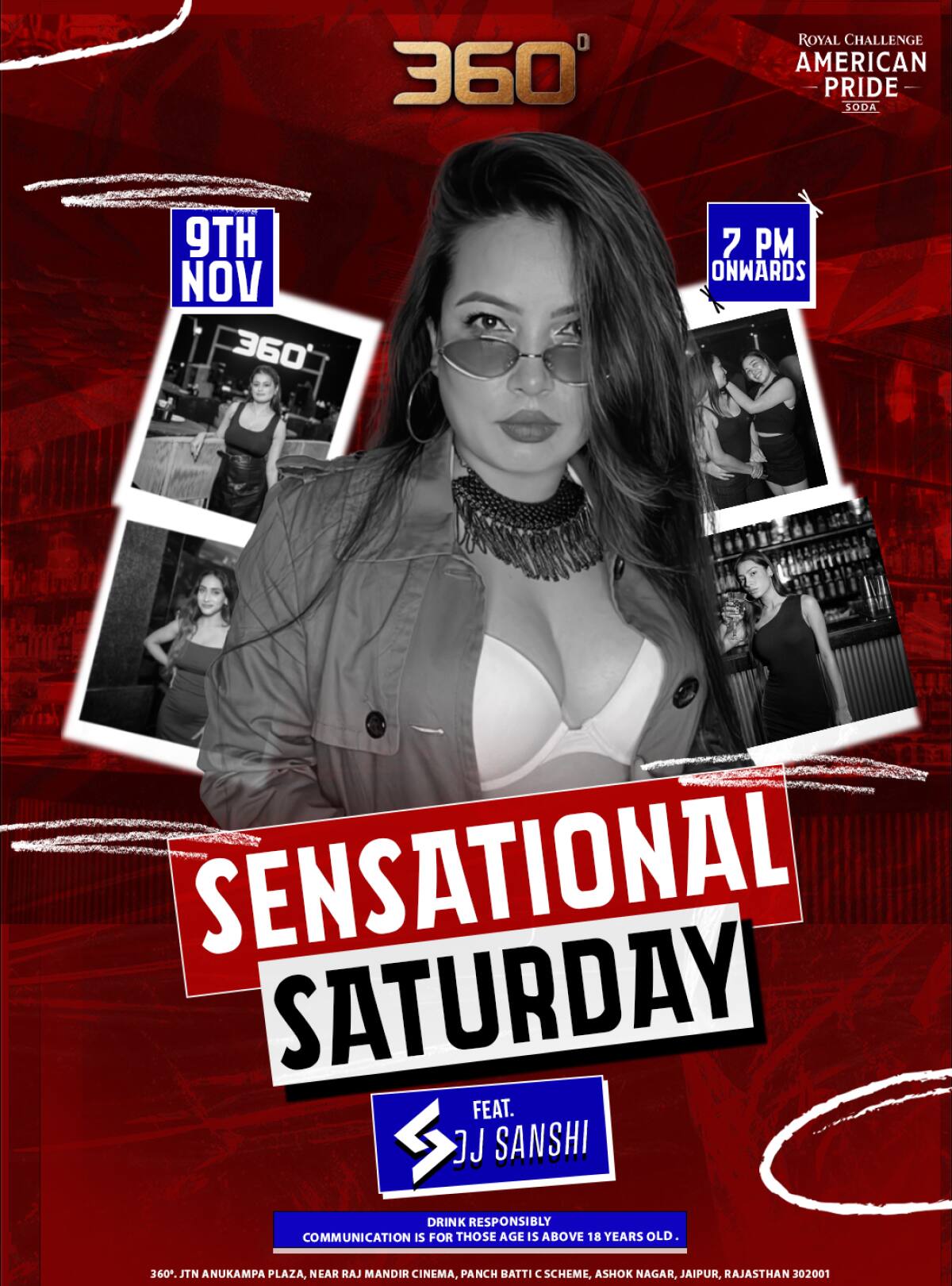 Sensation Saturday Music and Party event Tickets Jaipur - Zomato